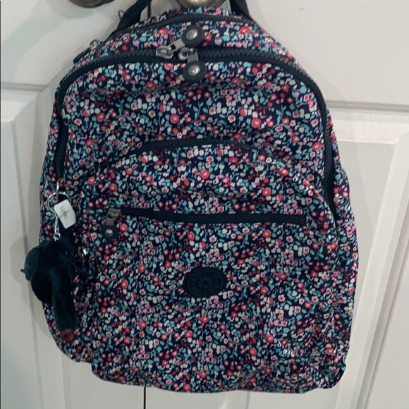 Kipling | Bags | Kipling Seoul Backpacklaptop Glistening Poppy Bl ...